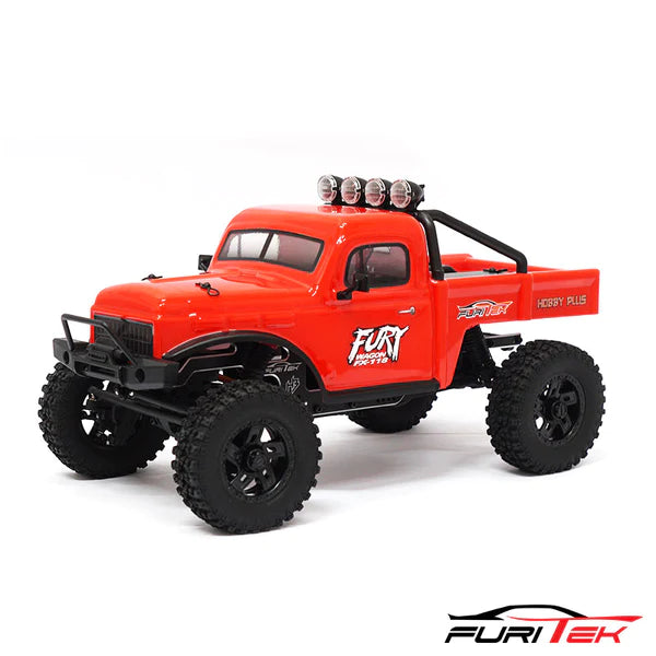 FURITEK FX118 FURY WAGON RTR BRUSHLESS 1/18 RC CRAWLER KIT (RED ...