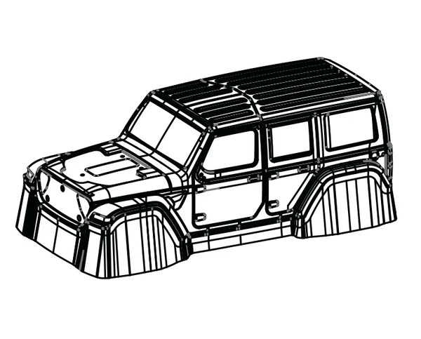 FURITEK FX118 KATANA BODY CLEAR LEXAN – Furitek USA