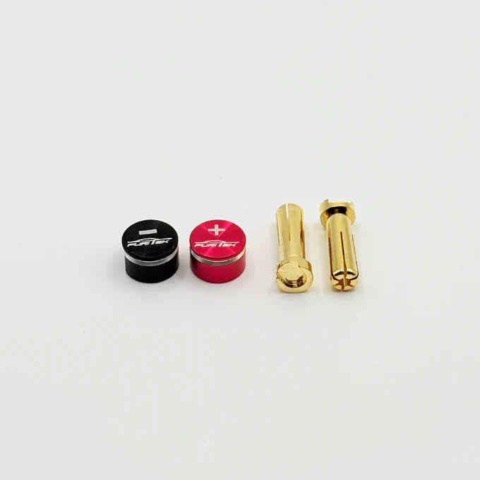 Furitek LowPro Bullet Plug Grips w/5mm Bullets (Black/Red) – Furitek USA