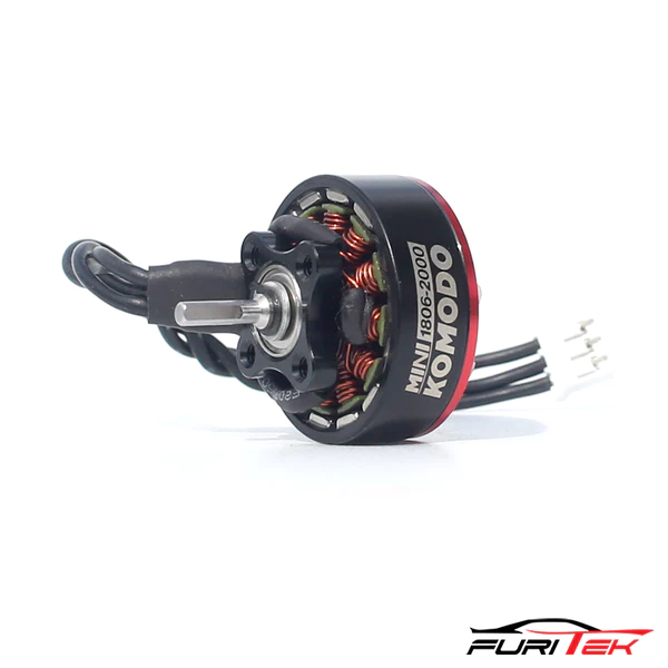 FURITEK MINI KOMODO BRUSHLESS MOTOR WITH 16T STEEL PINION – Furitek USA