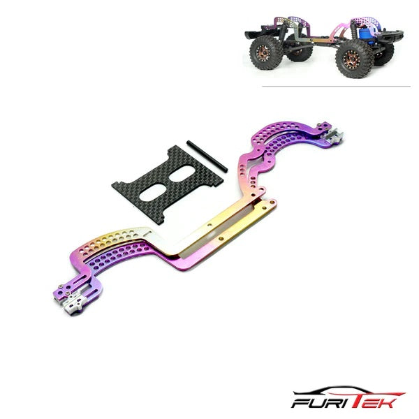 FURITEK GRASSHOPPER TITANIUM (RAINBOW) FRAME KIT FOR TRX-4M – Furitek USA