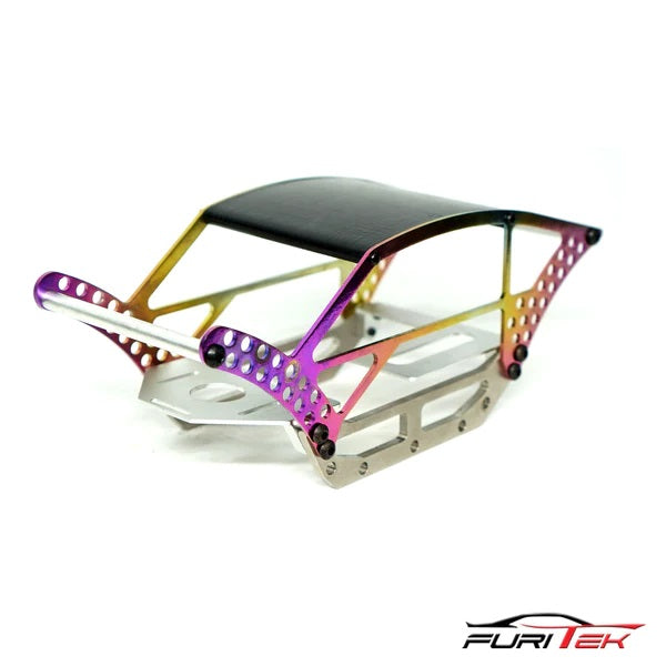 FURITEK BETTLE TITANIUM (RAINBOW) COMP CHASSIS FOR AXIAL UTB18 ...